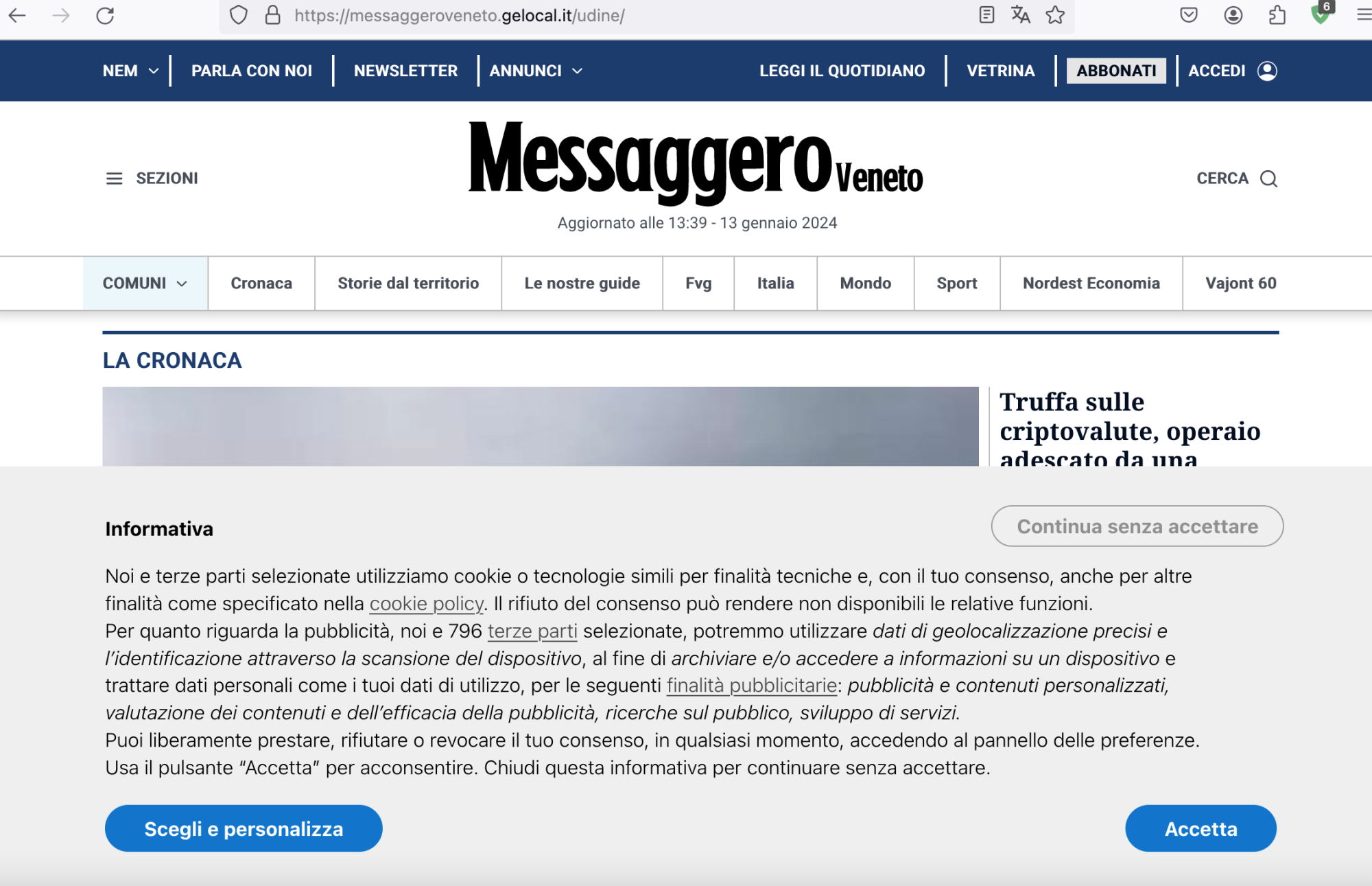 messaggeroveneto.gelocal.it · Issue #170635 · AdguardTeam/AdguardFilters · GitHub