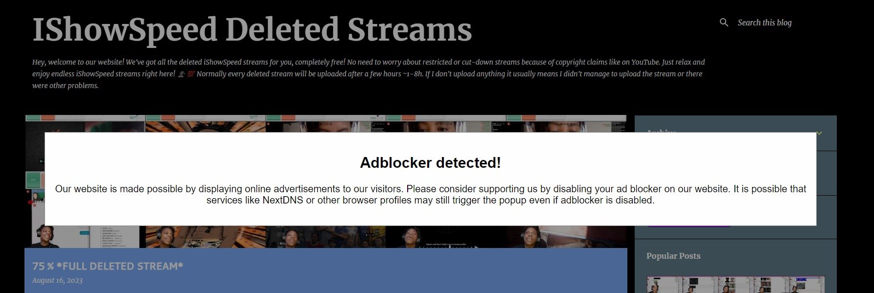 deletedspeedstreams.blogspot.com · Issue #159481 · AdguardTeam/AdguardFilters · GitHub