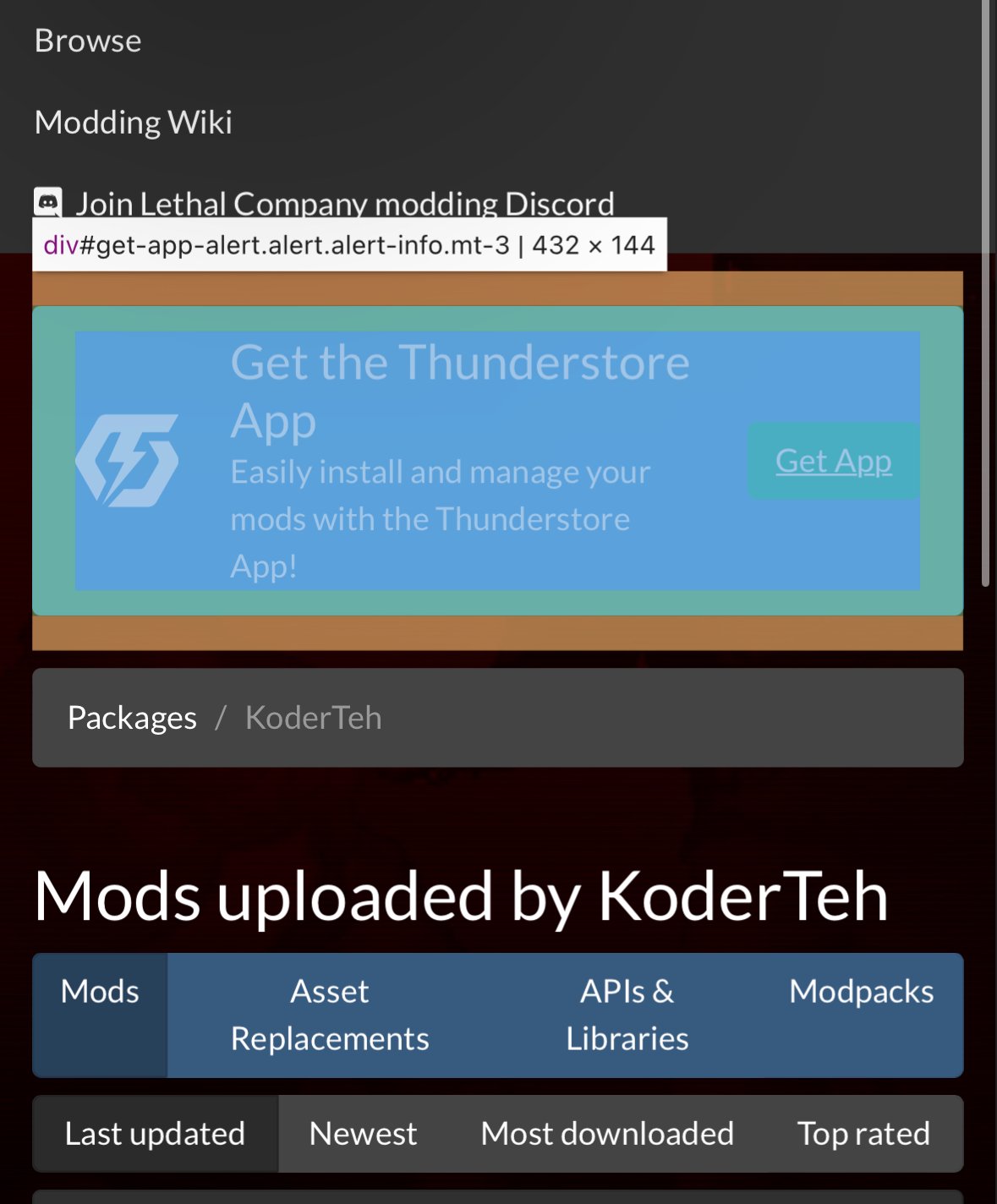 thunderstore.io · Issue #170386 · AdguardTeam/AdguardFilters · GitHub