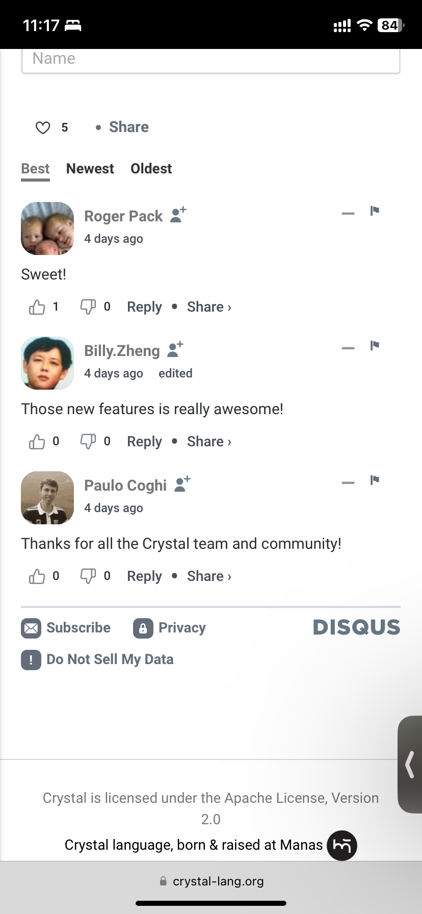crystal-lang.org · Issue #163844 · AdguardTeam/AdguardFilters · GitHub