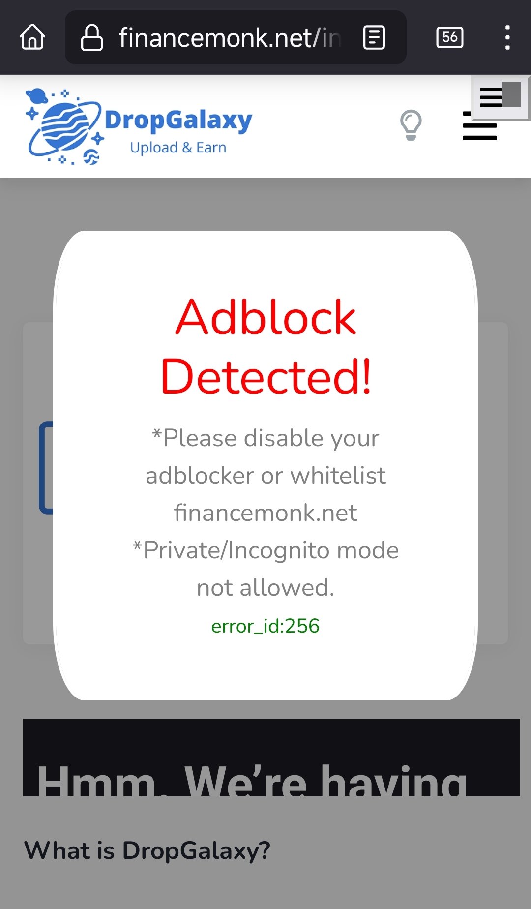 dropgalaxy.vip · Issue #177513 · AdguardTeam/AdguardFilters · GitHub