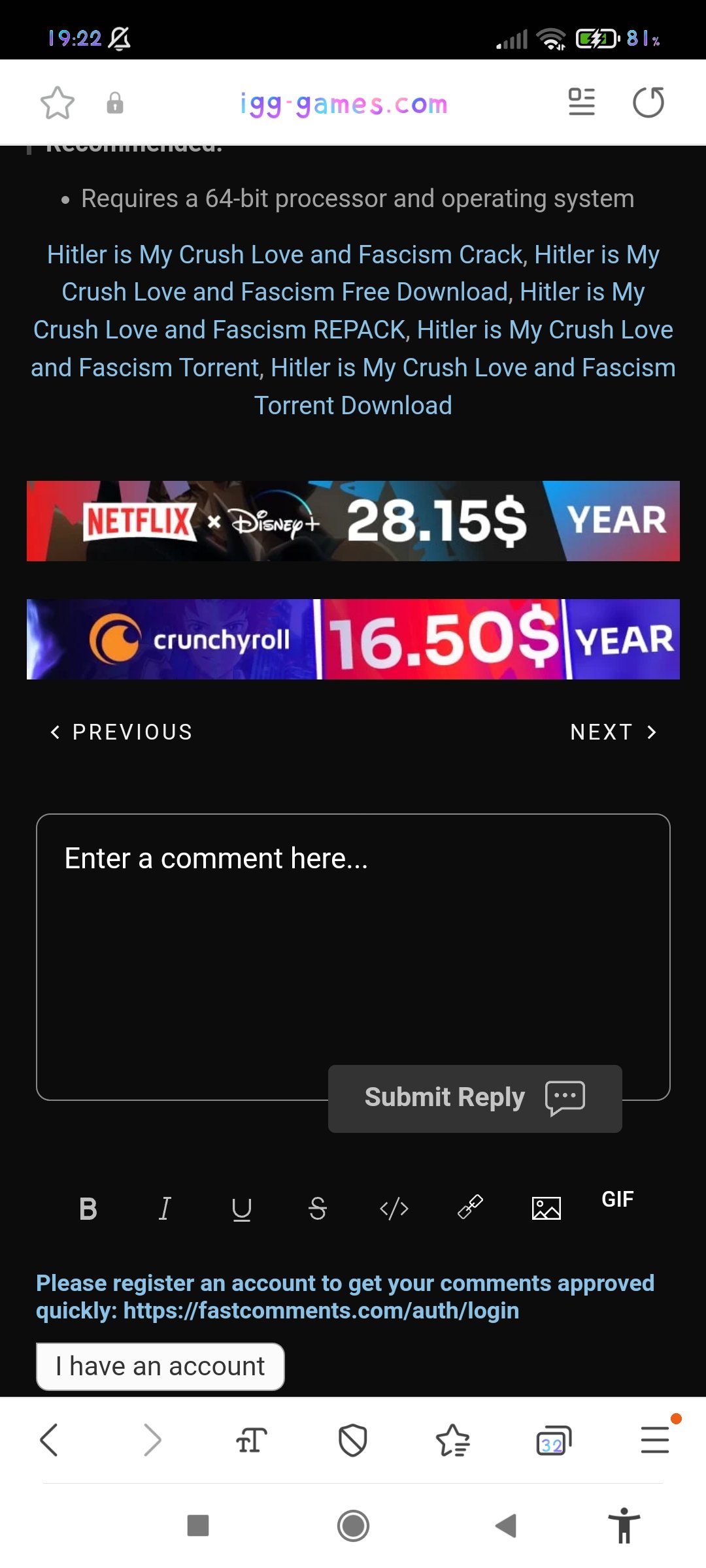 igg-games.com · Issue #192330 · AdguardTeam/AdguardFilters · GitHub