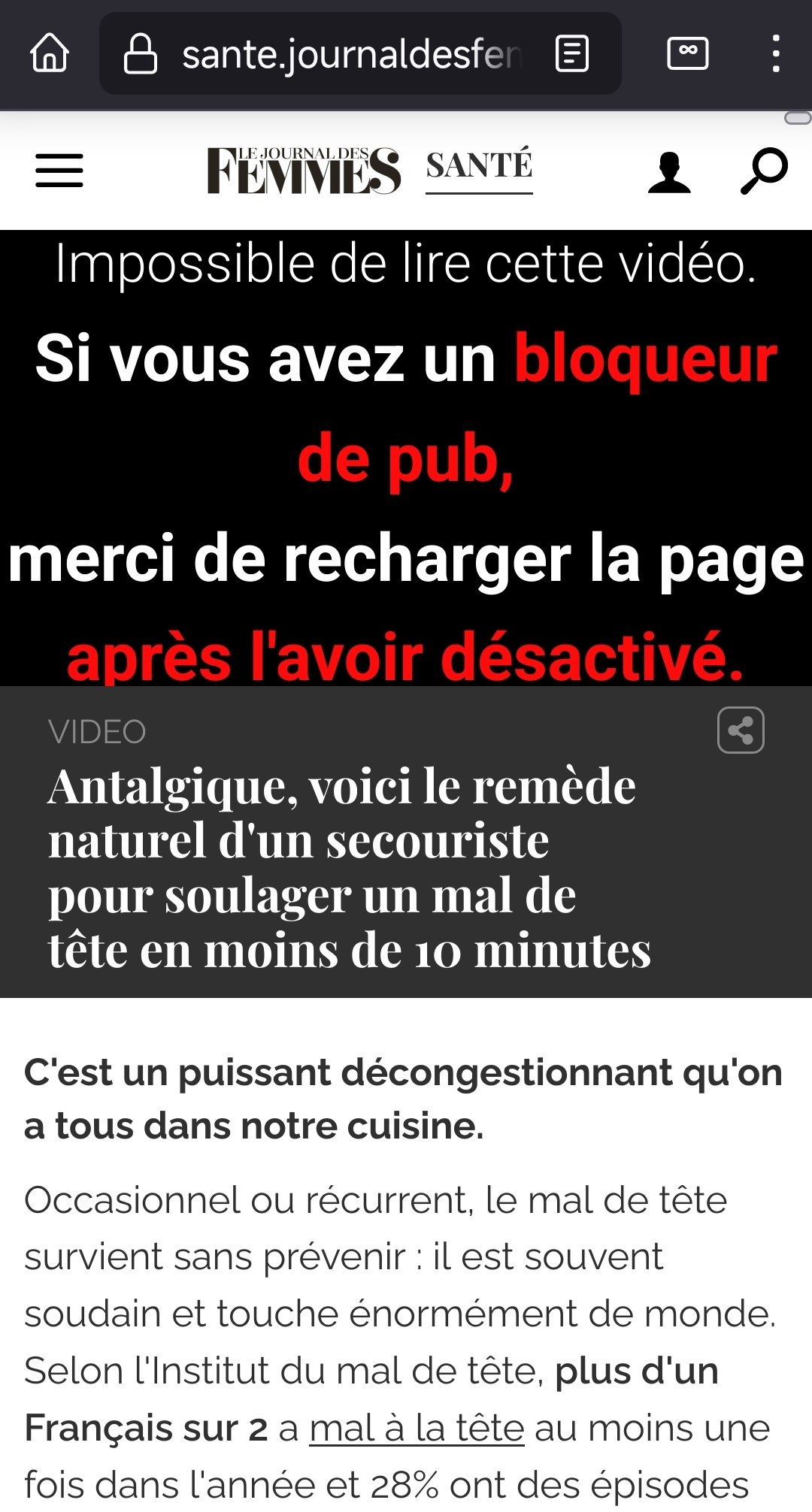 sante.journaldesfemmes.fr · Issue #176244 · AdguardTeam/AdguardFilters · GitHub