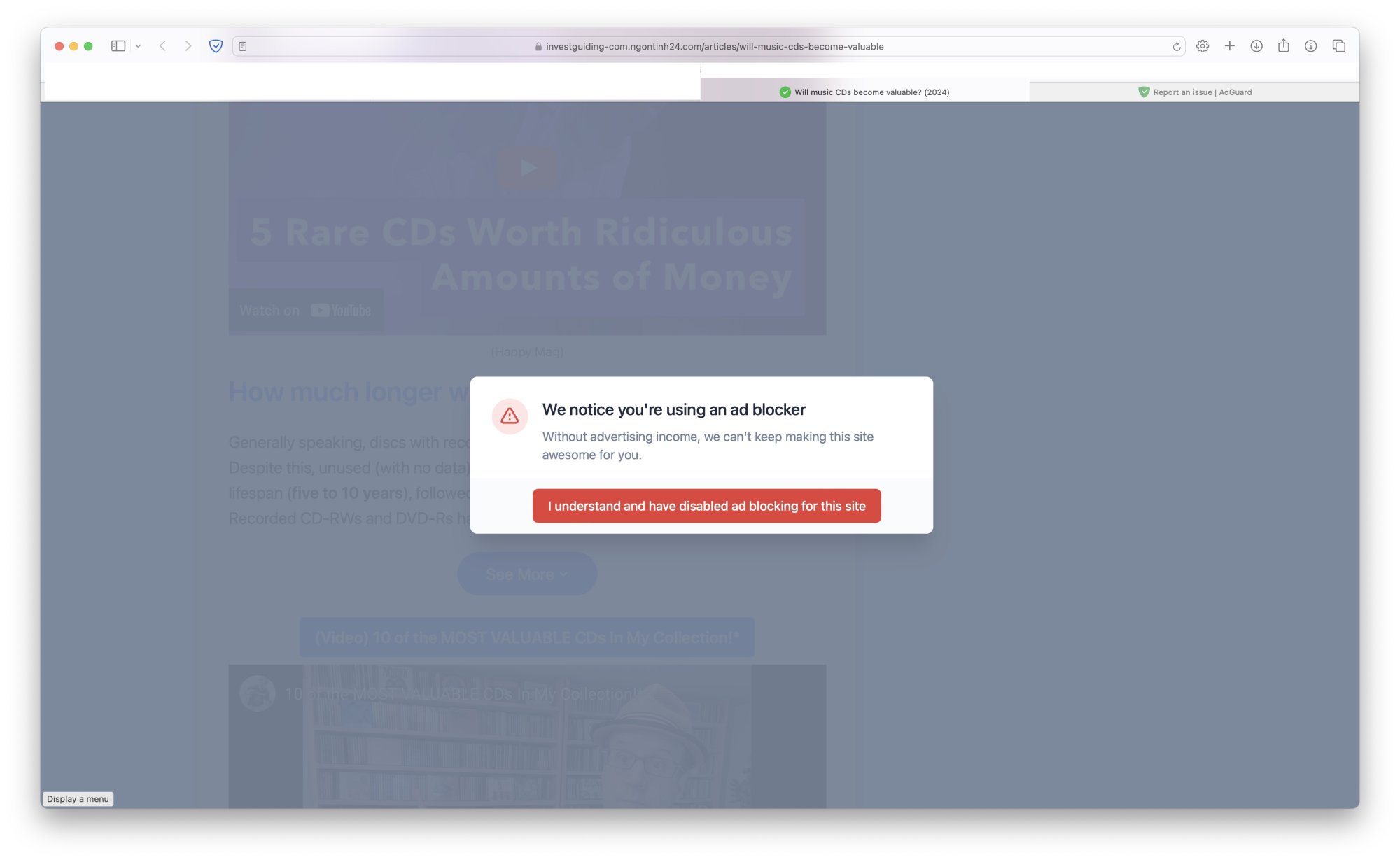 investguiding-com.ngontinh24.com · Issue #170886 · AdguardTeam/AdguardFilters · GitHub