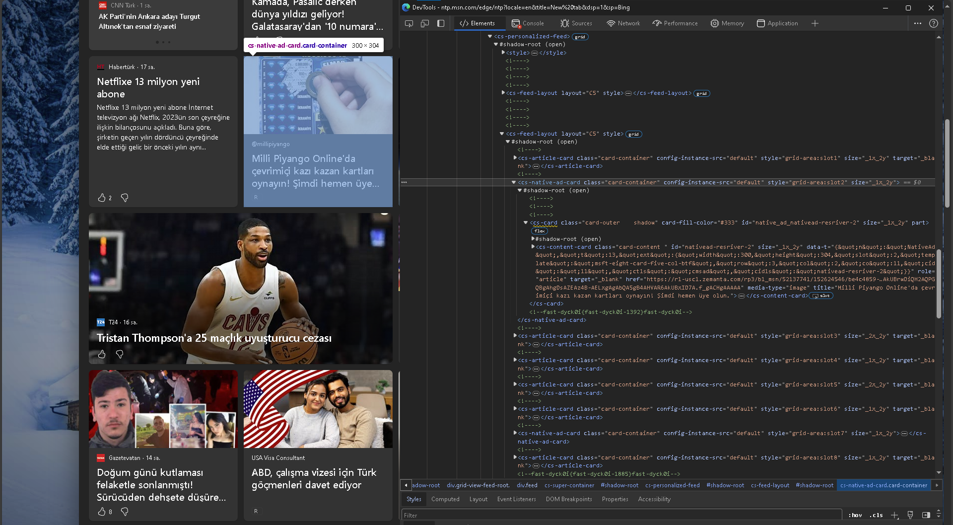 ntp.msn.com · Issue #171452 · AdguardTeam/AdguardFilters · GitHub