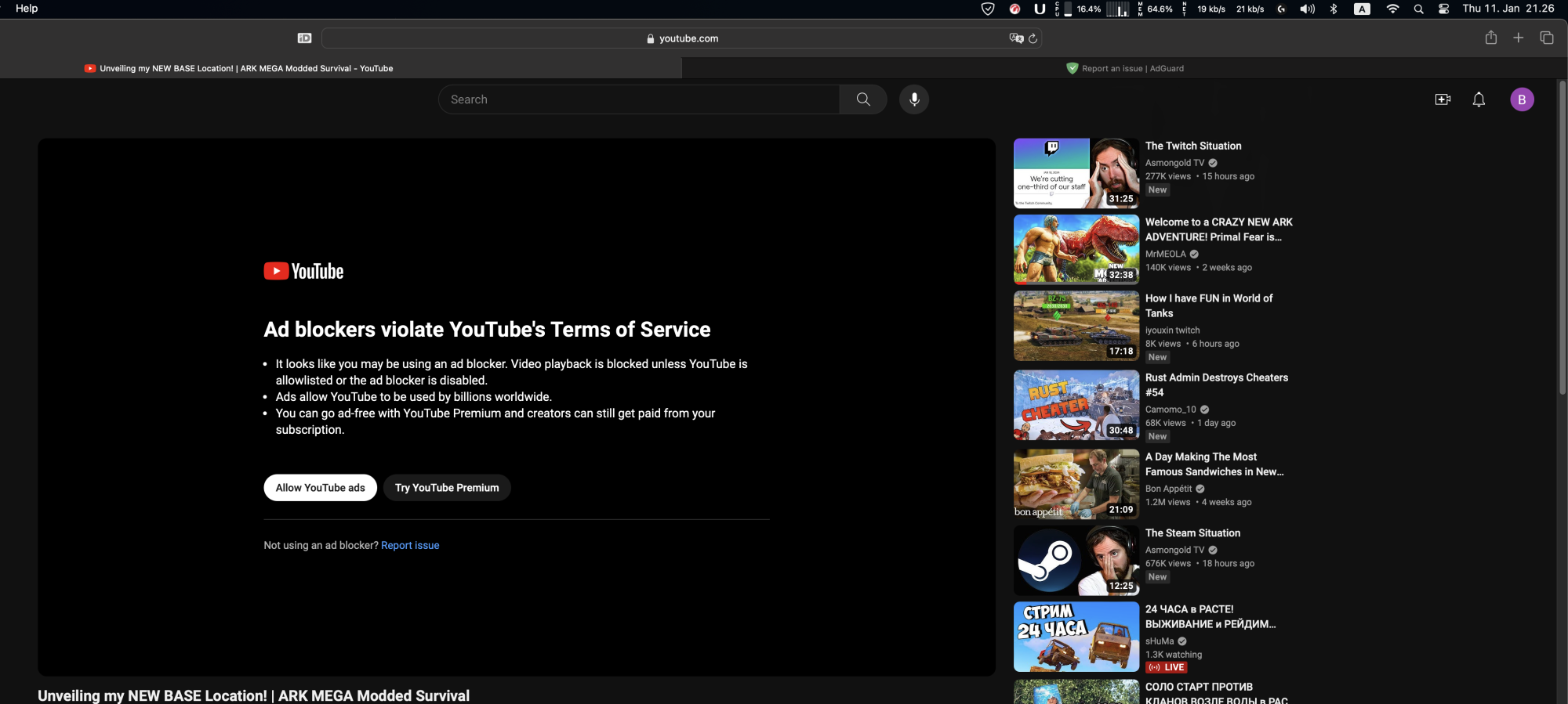 youtube.com · Issue #169952 · AdguardTeam/AdguardFilters · GitHub