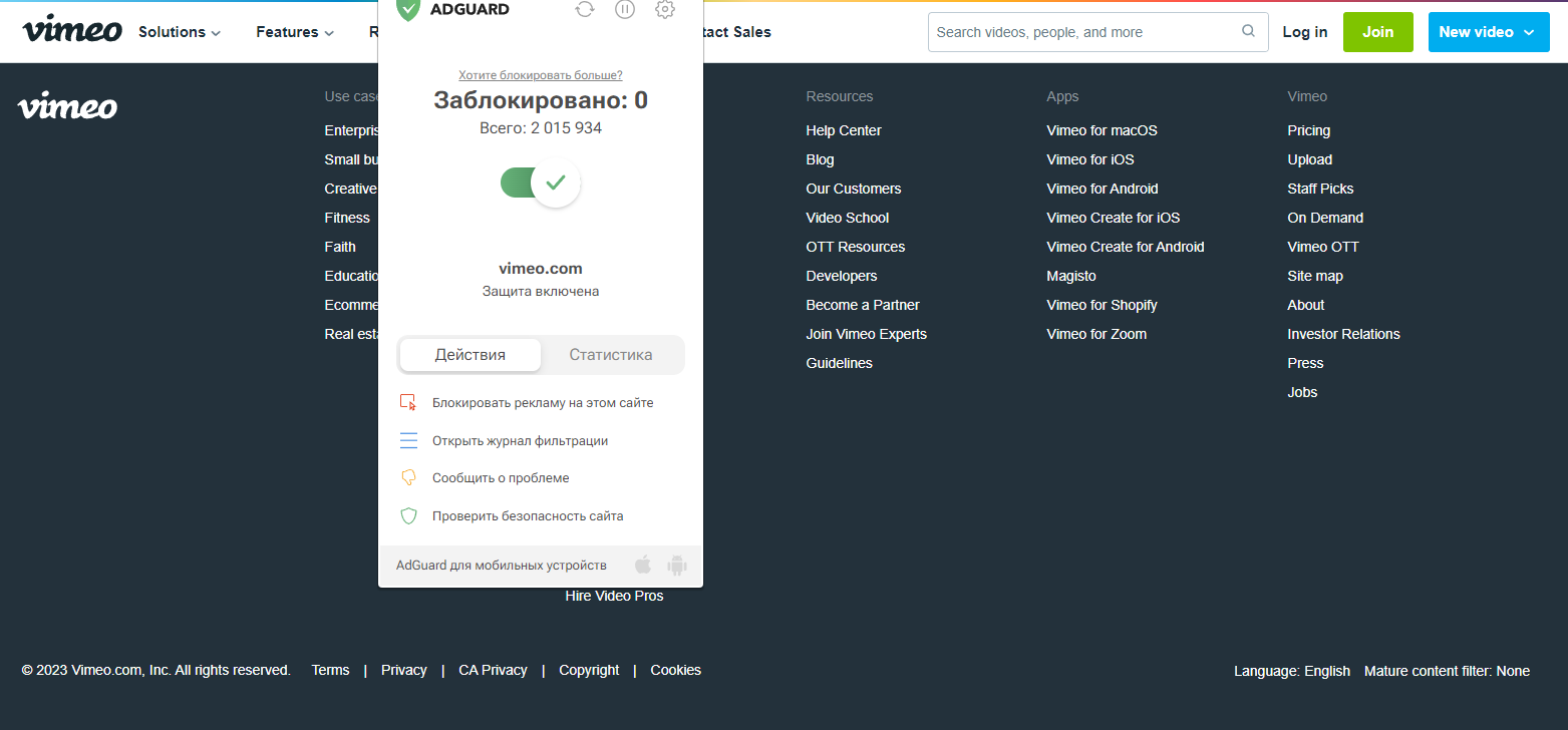vimeo.com · Issue #165886 · AdguardTeam/AdguardFilters · GitHub