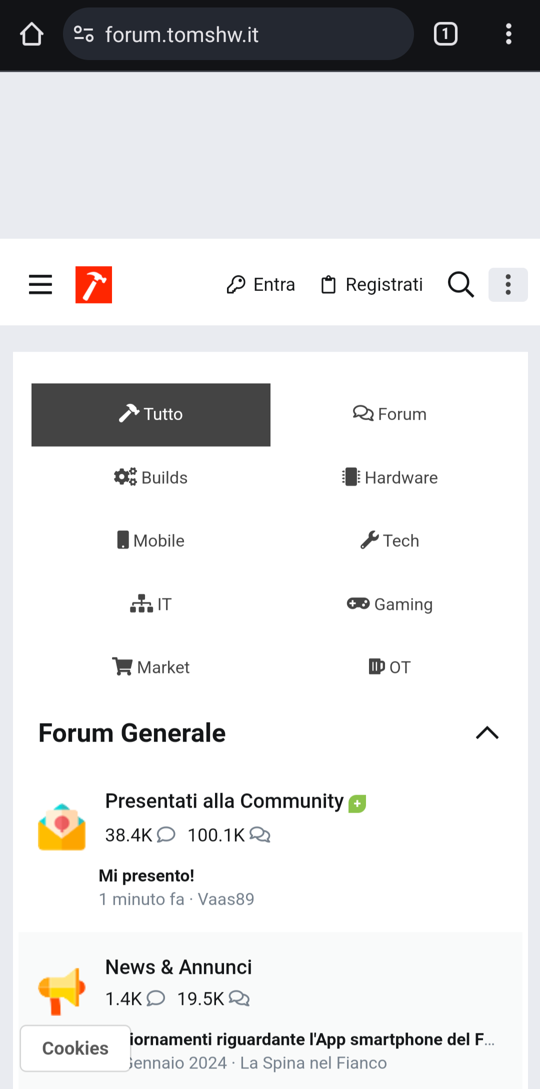 forum.tomshw.it · Issue #172854 · AdguardTeam/AdguardFilters · GitHub