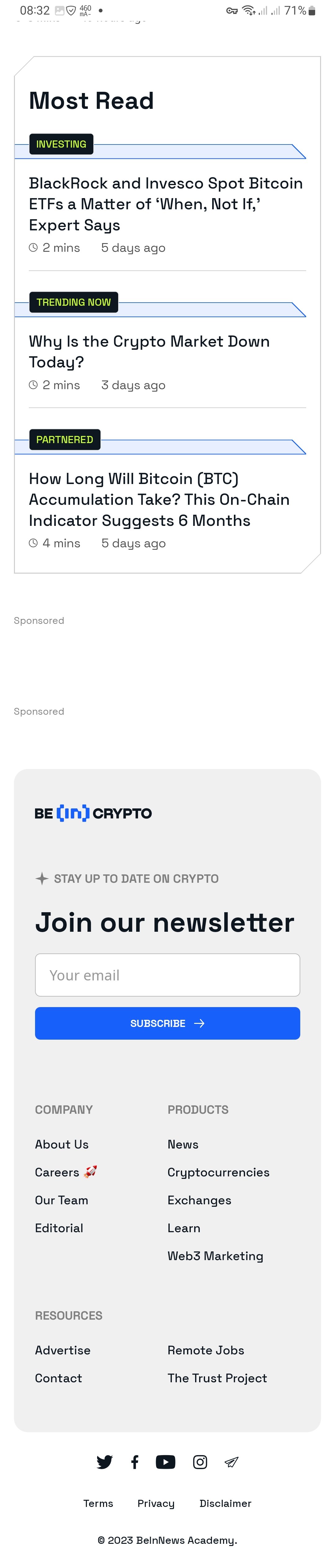 beincrypto.com · Issue #158989 · AdguardTeam/AdguardFilters · GitHub