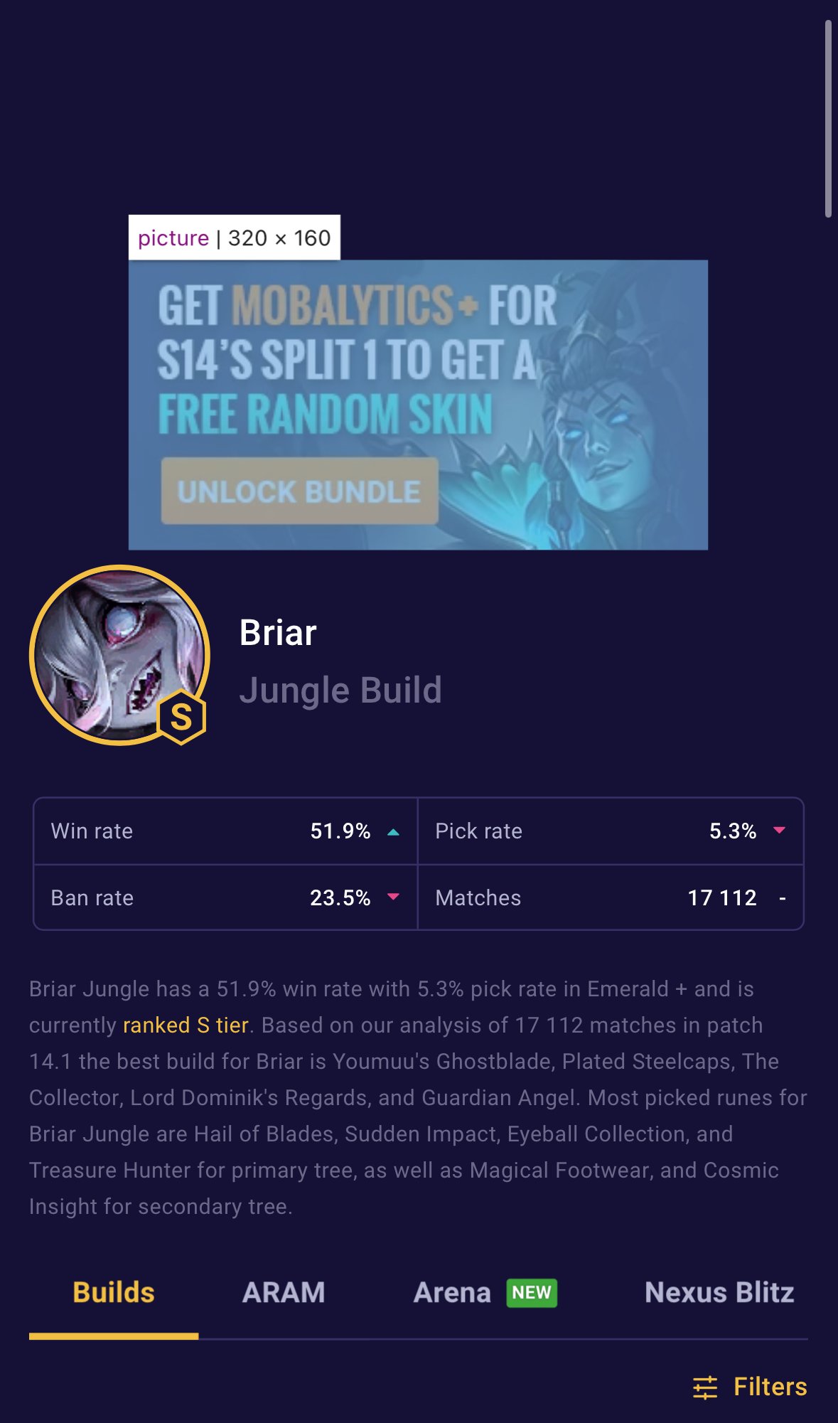 mobalytics.gg · Issue #170442 · AdguardTeam/AdguardFilters · GitHub