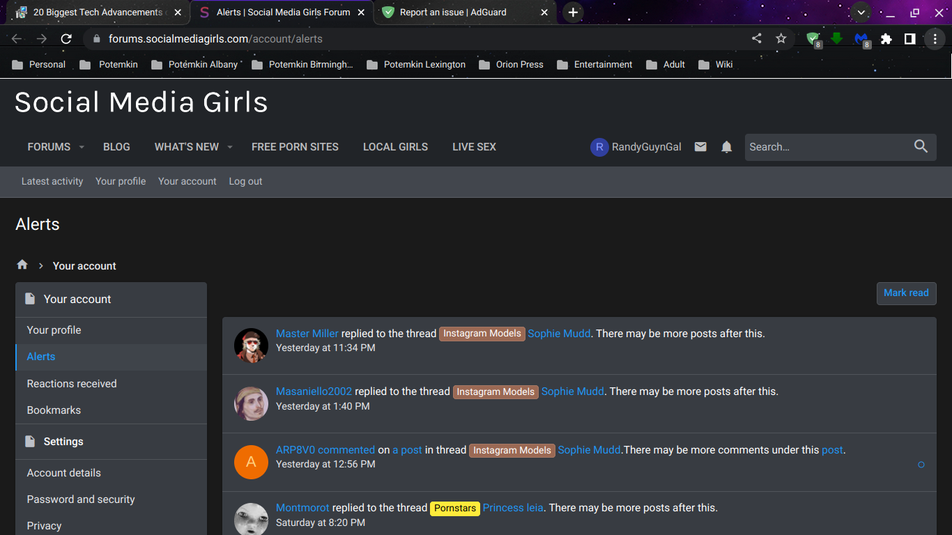 forums.socialmediagirls.com · Issue #159175 · AdguardTeam/AdguardFilters · GitHub