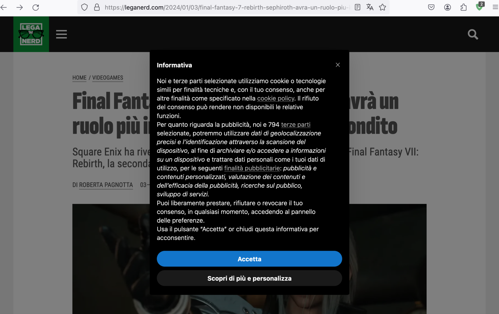 leganerd.com · Issue #170343 · AdguardTeam/AdguardFilters · GitHub