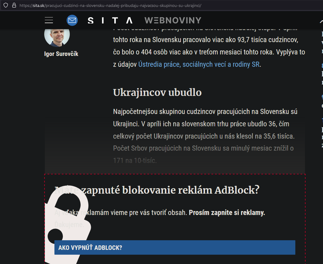 sita.sk · Issue #157122 · AdguardTeam/AdguardFilters · GitHub