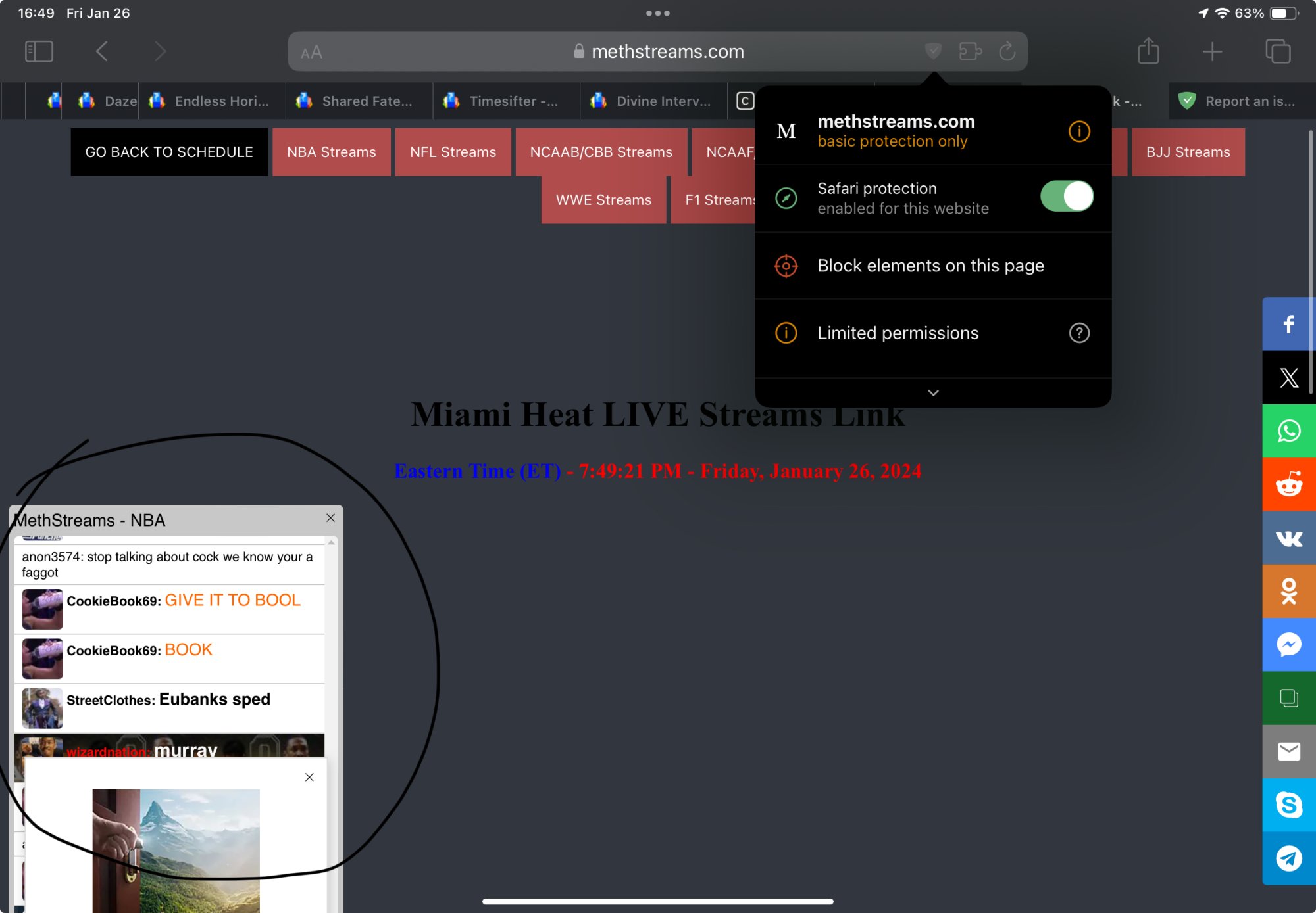 methstreams.com · Issue #171611 · AdguardTeam/AdguardFilters · GitHub