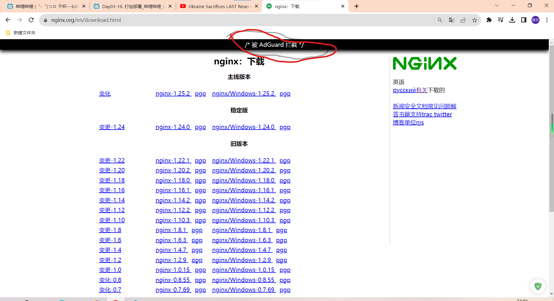 nginx.org · Issue #159944 · AdguardTeam/AdguardFilters · GitHub