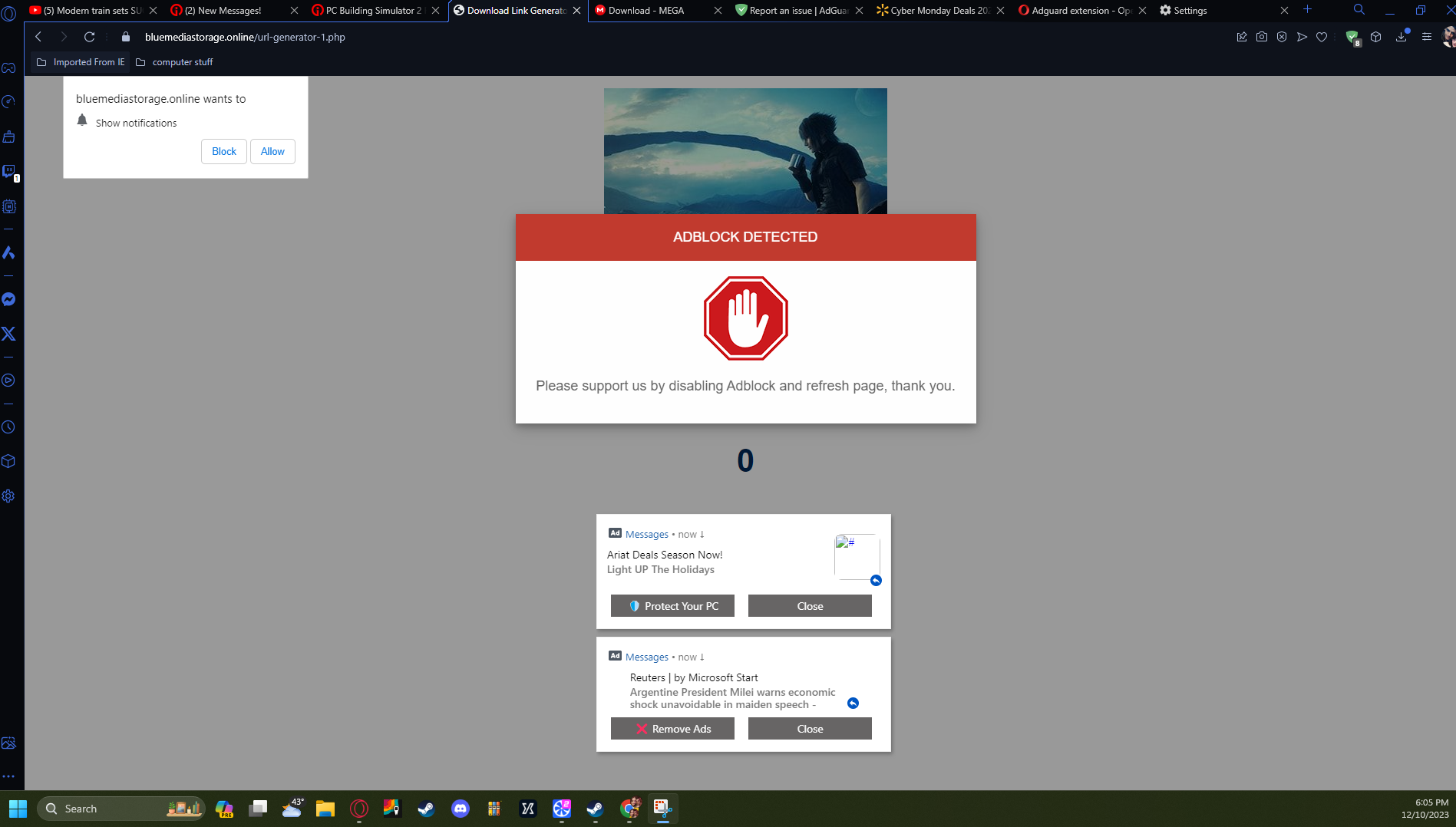 bluemediastorage.online · Issue #168243 · AdguardTeam/AdguardFilters · GitHub