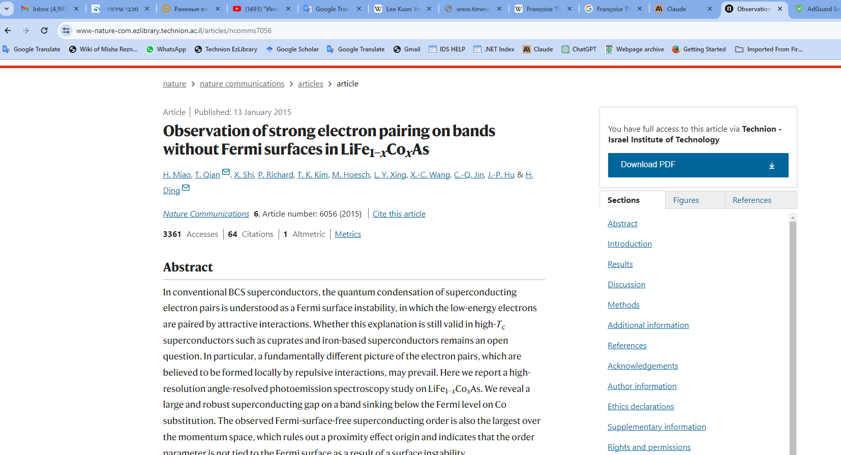 www-nature-com.ezlibrary.technion.ac.il · Issue #177566 · AdguardTeam/AdguardFilters · GitHub