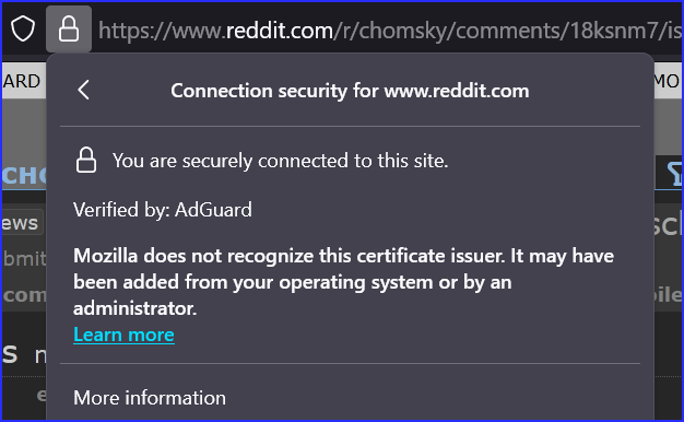 theintercept.com · Issue #168731 · AdguardTeam/AdguardFilters · GitHub