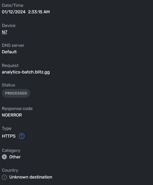 analytics-batch.blitz.gg · Issue #170673 · AdguardTeam/AdguardFilters · GitHub