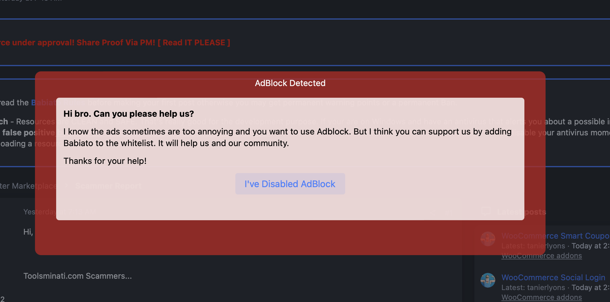 babiato.tech · Issue #162654 · AdguardTeam/AdguardFilters · GitHub