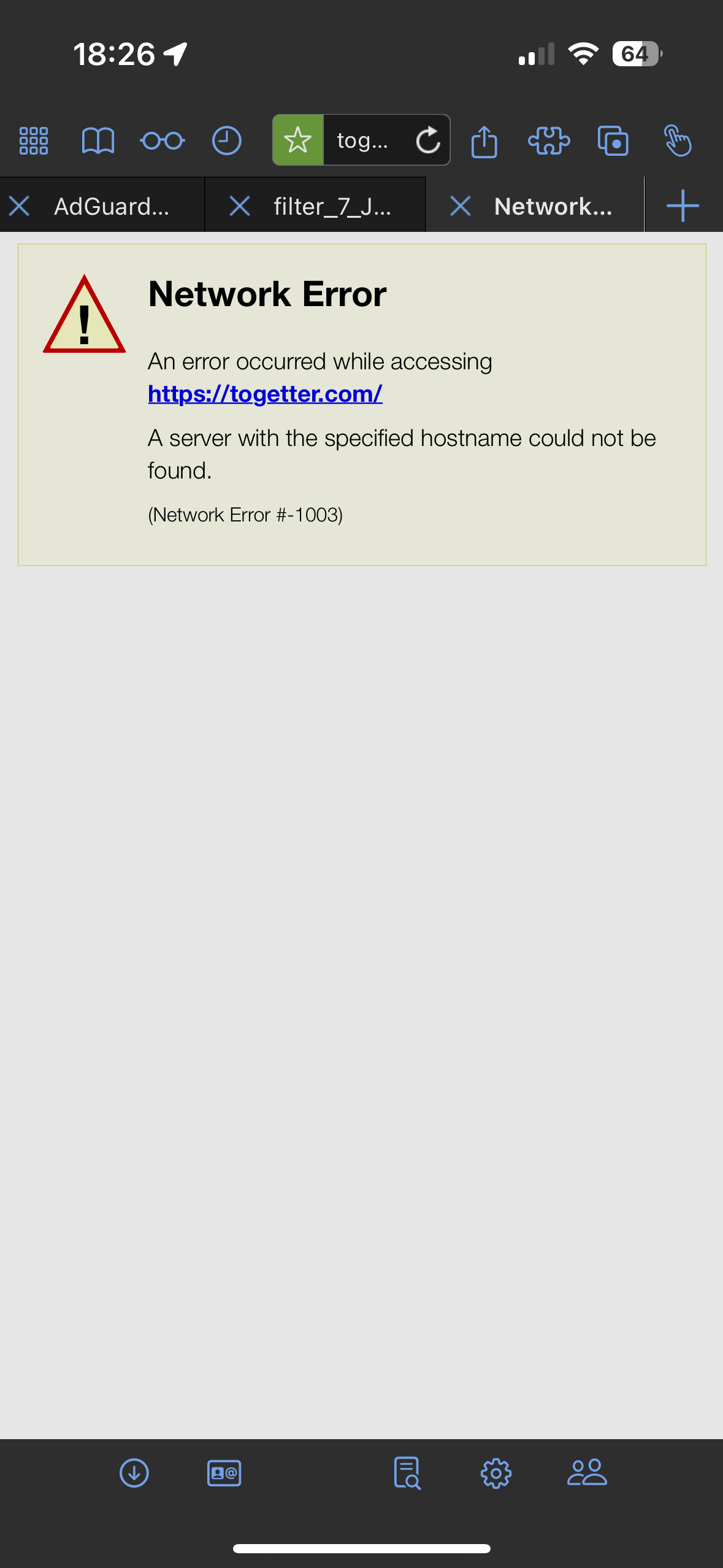 togetter.com · Issue #172016 · AdguardTeam/AdguardFilters · GitHub