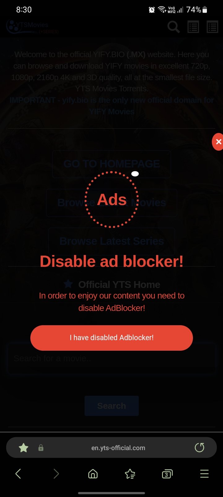 en.yts-official.com · Issue #157874 · AdguardTeam/AdguardFilters · GitHub