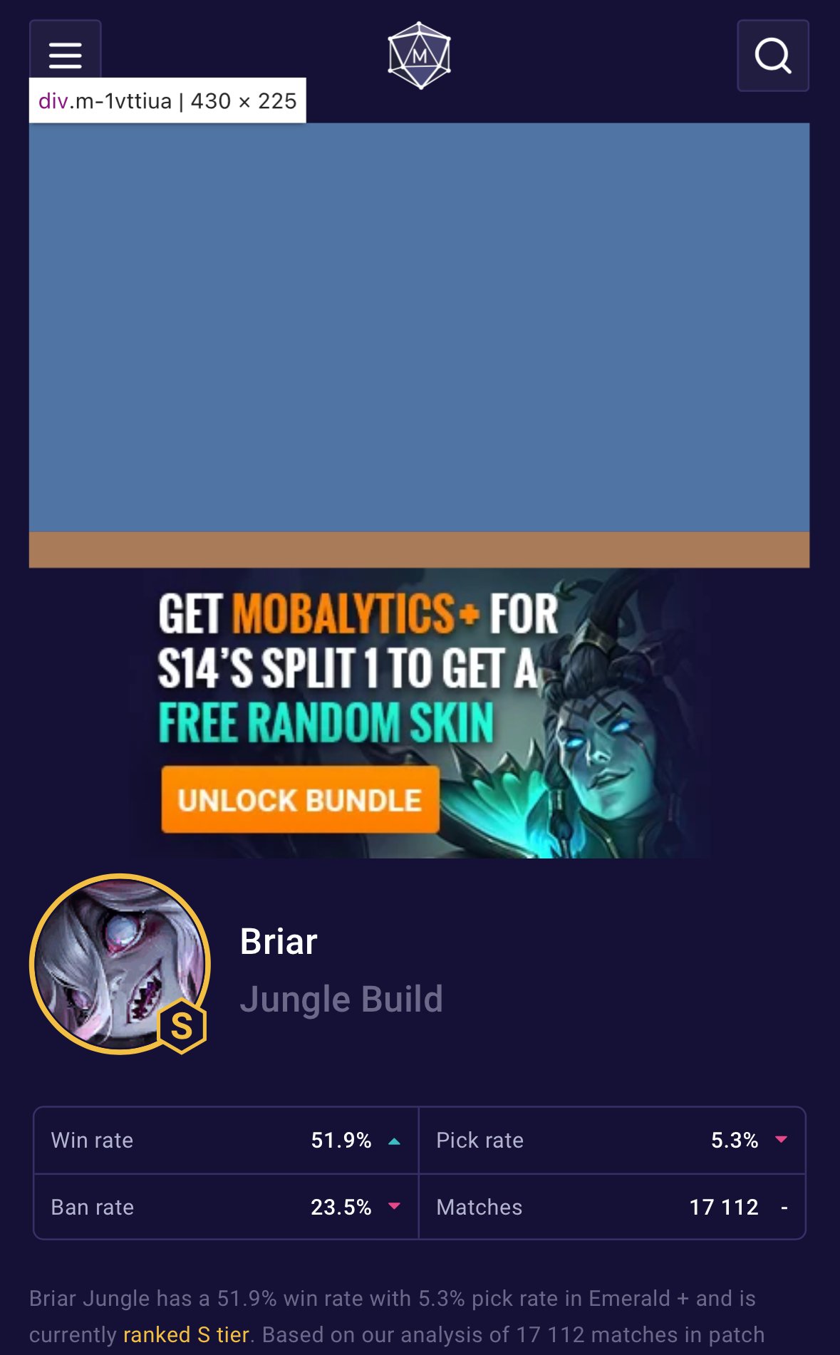 mobalytics.gg · Issue #170442 · AdguardTeam/AdguardFilters · GitHub