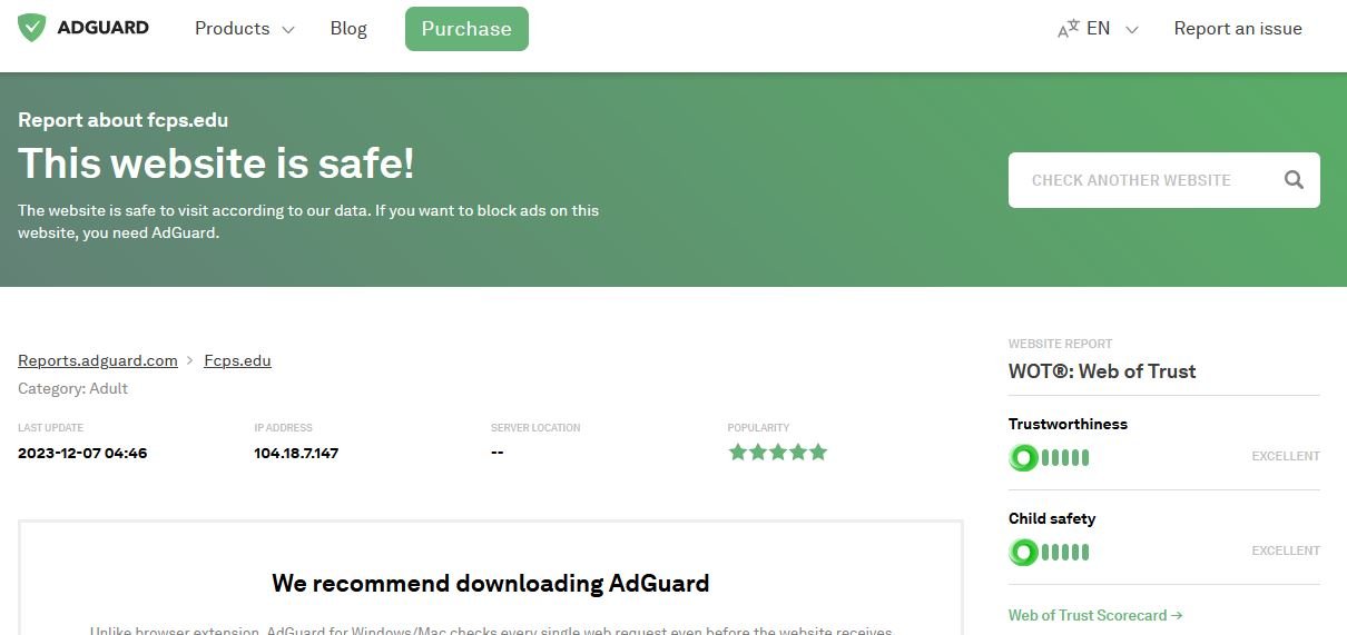 fcps.edu · Issue #167940 · AdguardTeam/AdguardFilters · GitHub