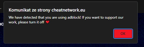 cheatnetwork.eu · Issue #167965 · AdguardTeam/AdguardFilters · GitHub