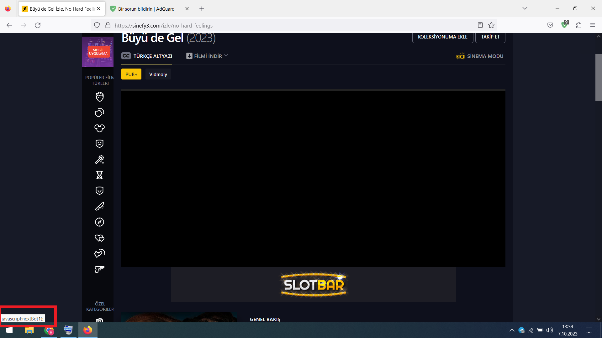 sinefy3.com · Issue #163350 · AdguardTeam/AdguardFilters · GitHub