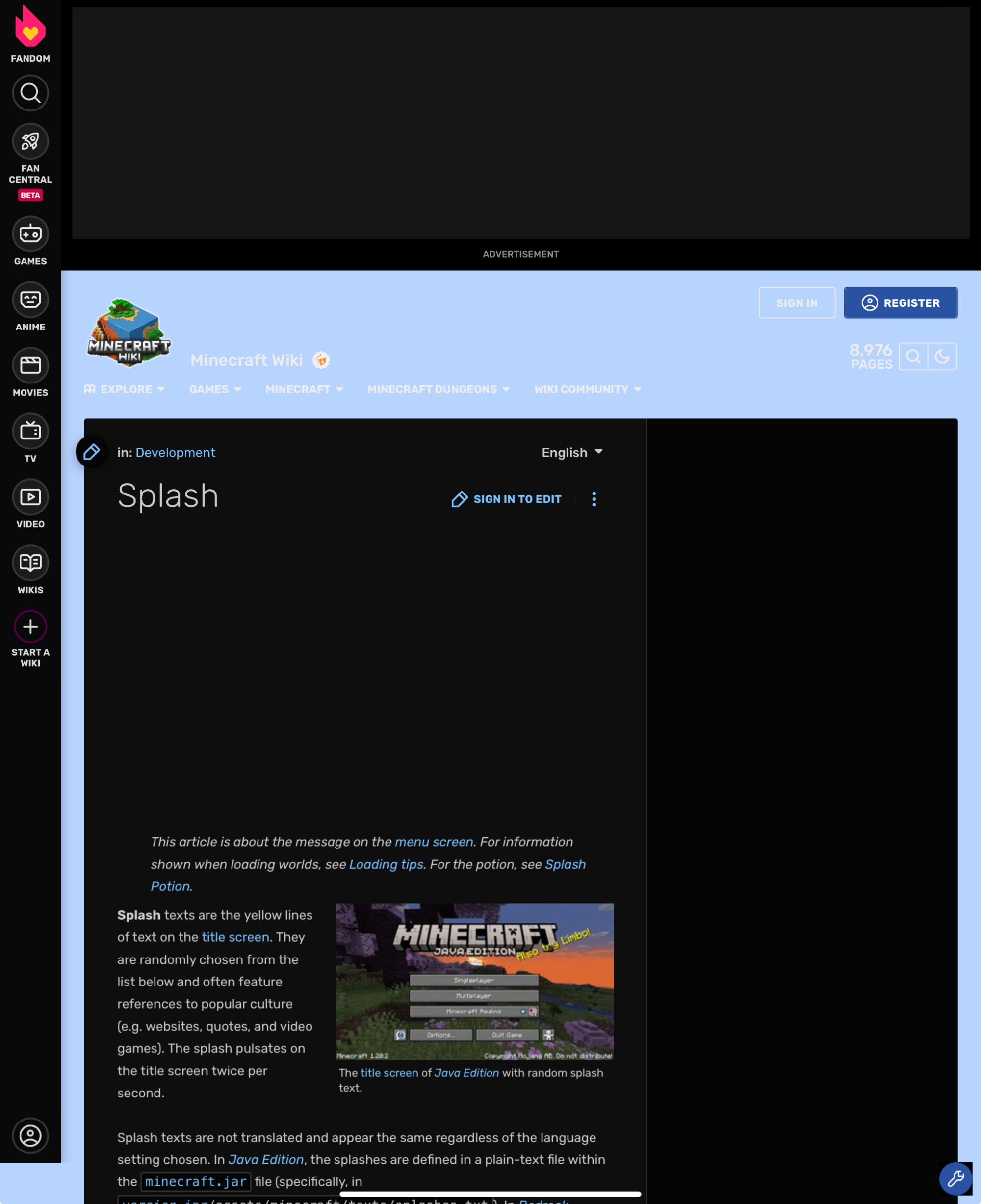 minecraft.fandom.com · Issue #168362 · AdguardTeam/AdguardFilters · GitHub