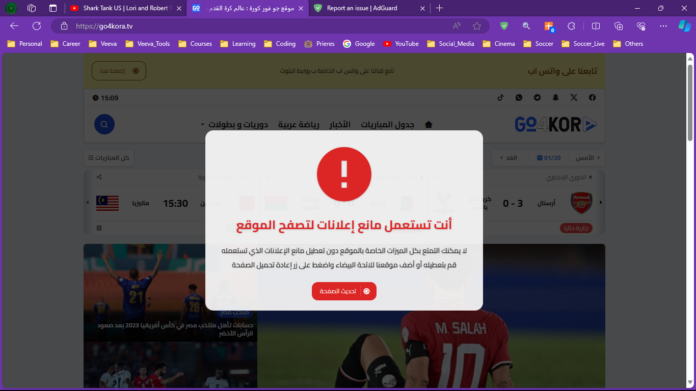 go4kora.tv · Issue #171153 · AdguardTeam/AdguardFilters · GitHub