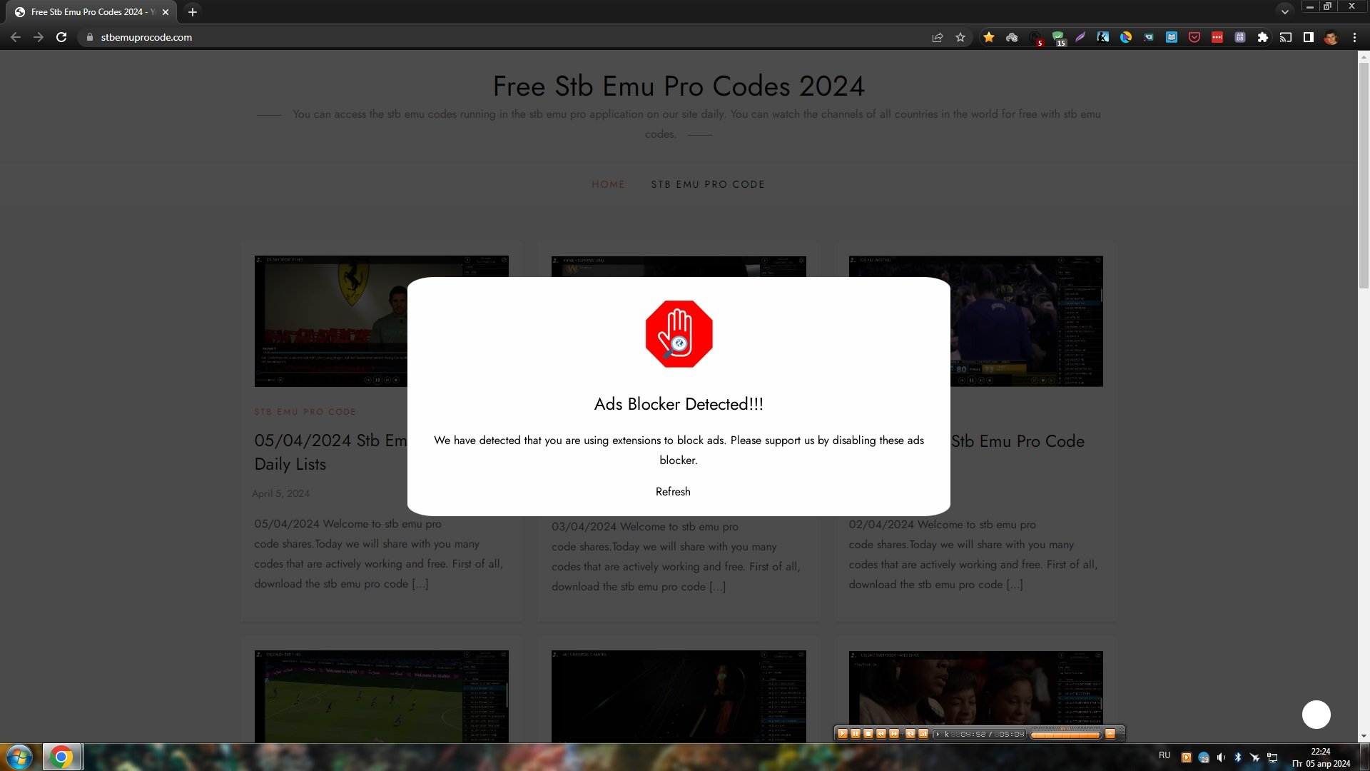 stbemuprocode.com · Issue #176400 · AdguardTeam/AdguardFilters · GitHub