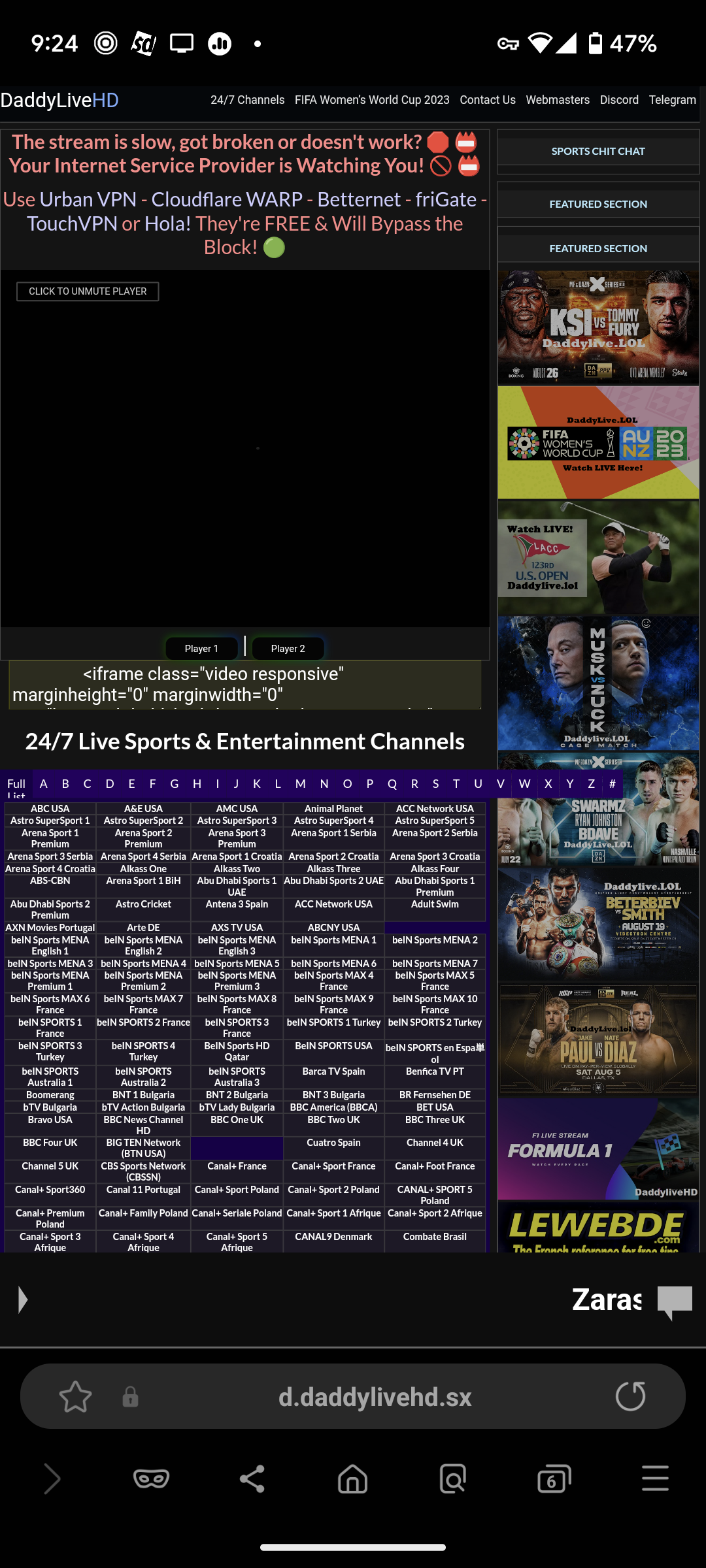 d.daddylivehd.sx · Issue #156740 · AdguardTeam/AdguardFilters · GitHub
