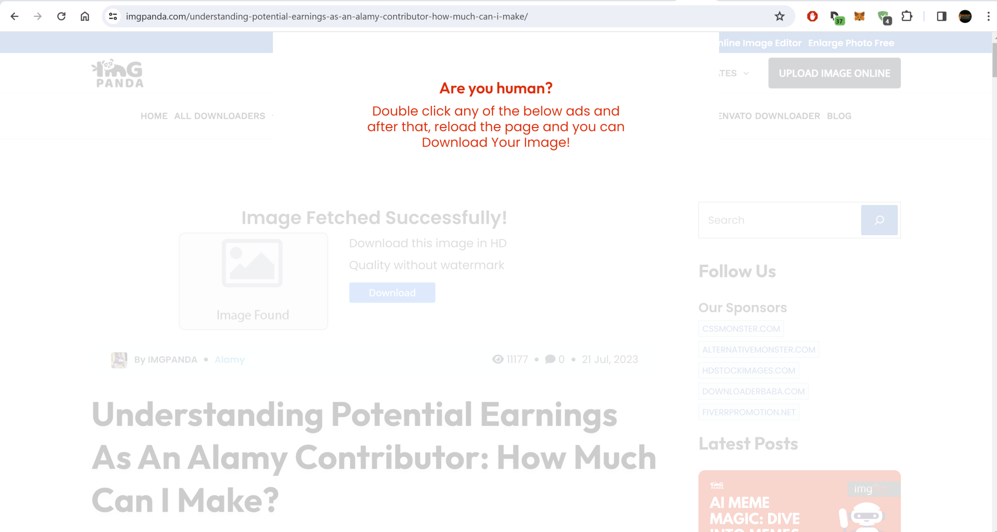 imgpanda.com · Issue #170975 · AdguardTeam/AdguardFilters · GitHub