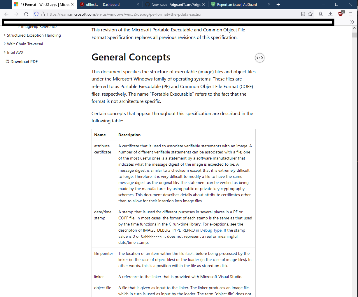 learn.microsoft.com · Issue #159729 · AdguardTeam/AdguardFilters · GitHub