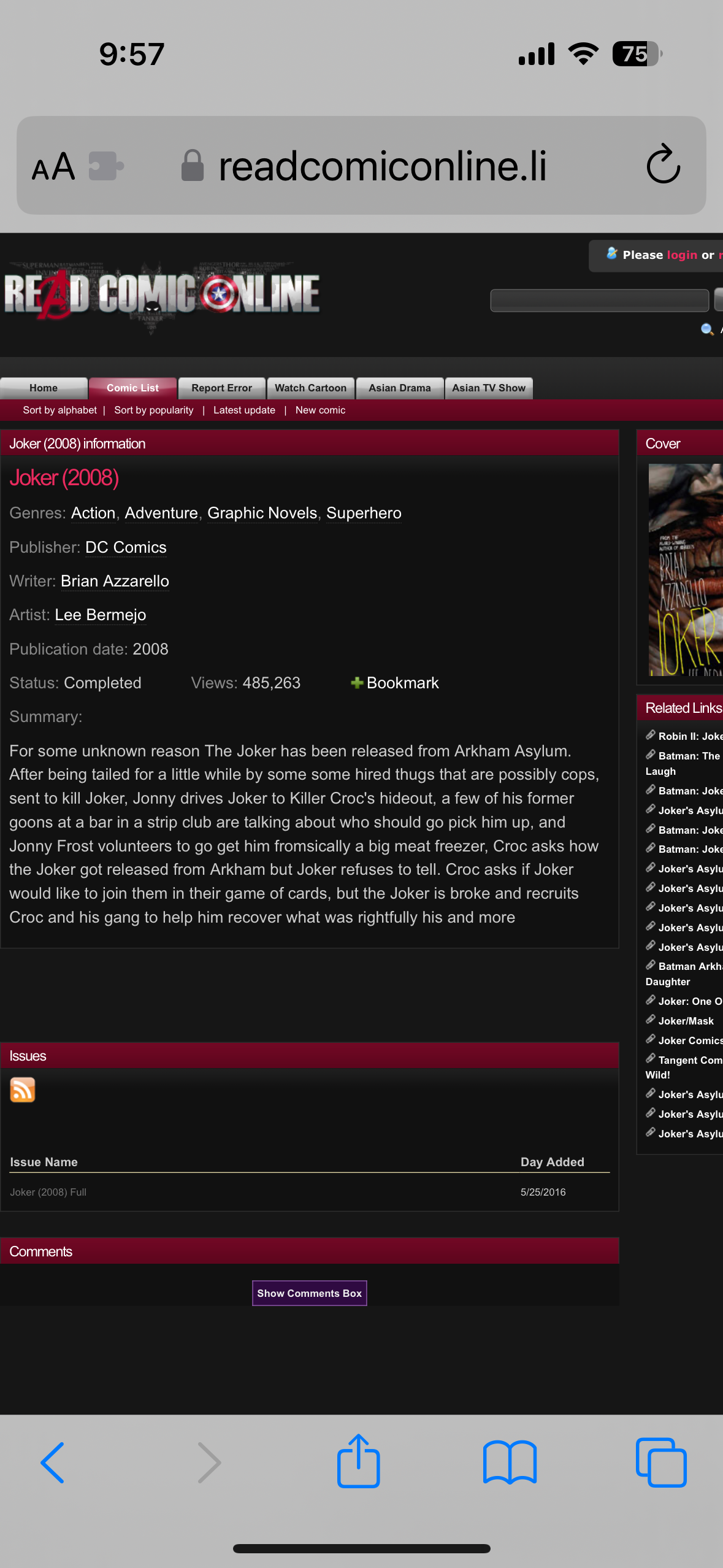 readcomiconline.li · Issue #169417 · AdguardTeam/AdguardFilters · GitHub