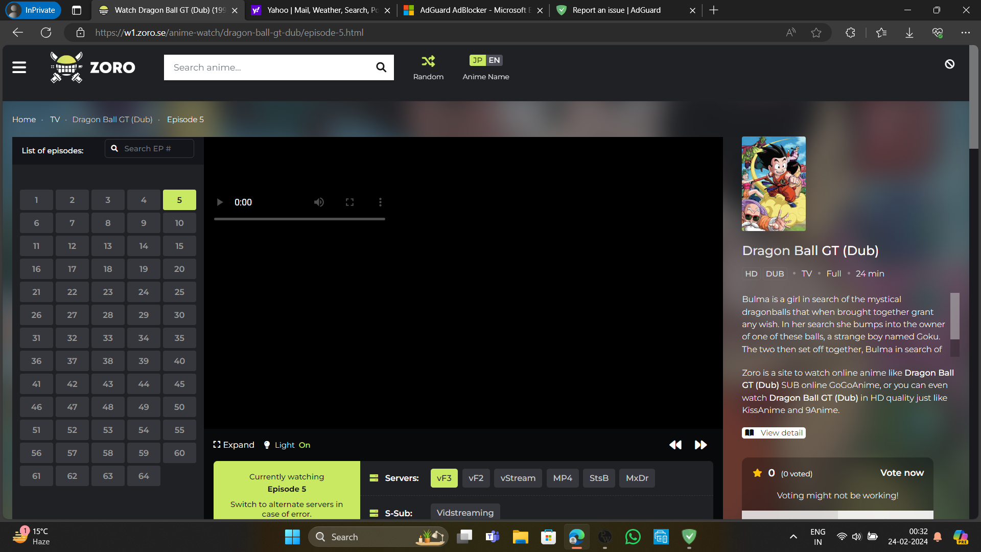 w1.zoro.se · Issue #173455 · AdguardTeam/AdguardFilters · GitHub