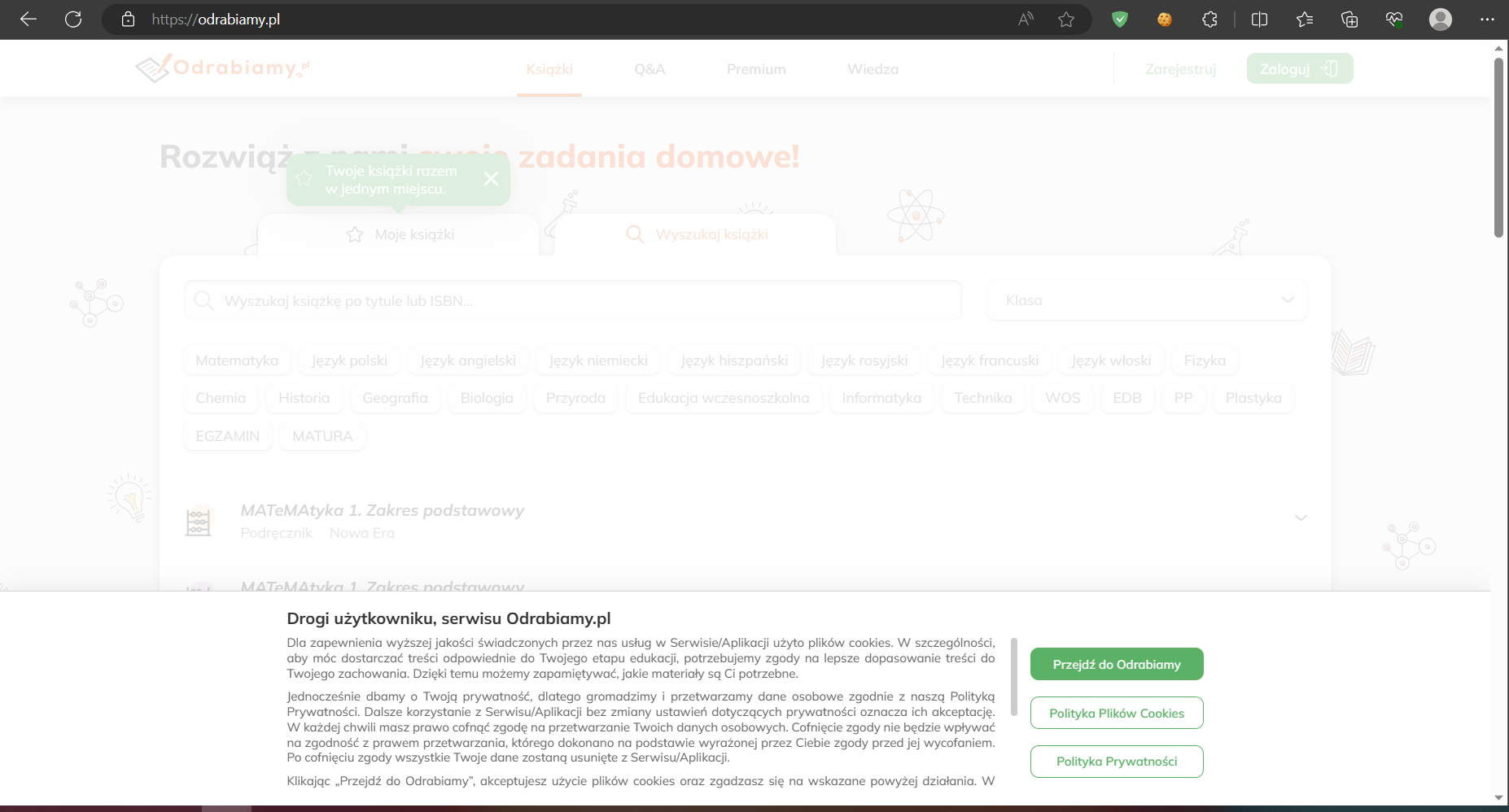 odrabiamy.pl · Issue #158019 · AdguardTeam/AdguardFilters · GitHub
