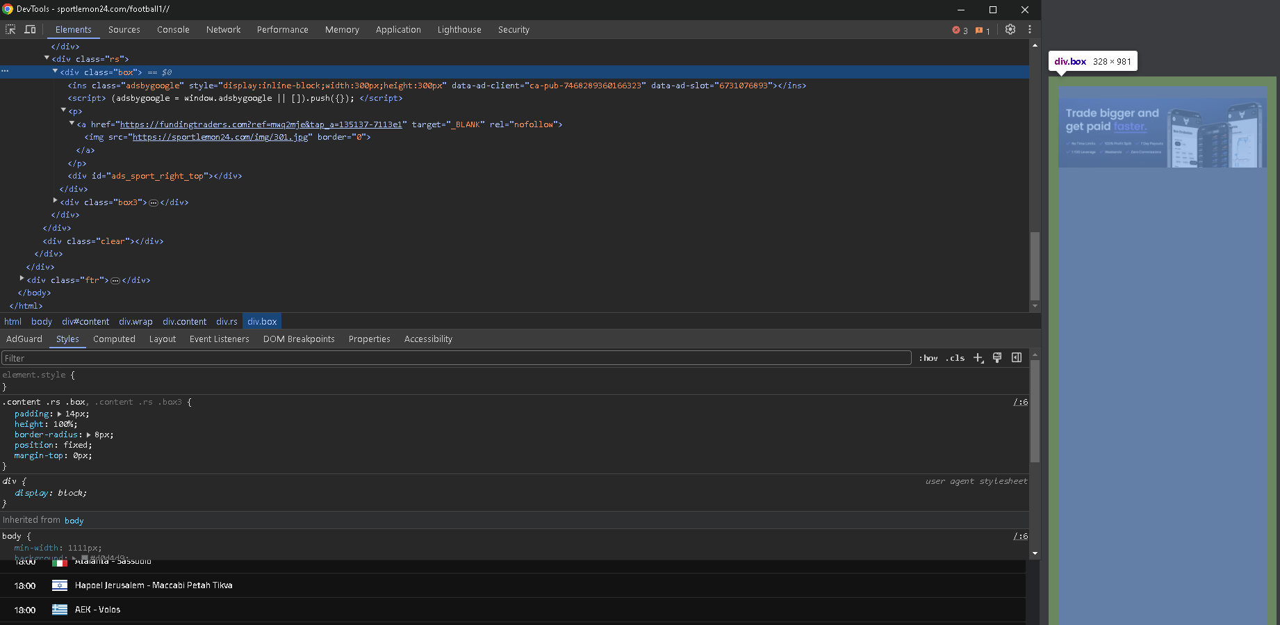 sportlemon24.com · Issue #169867 · AdguardTeam/AdguardFilters · GitHub