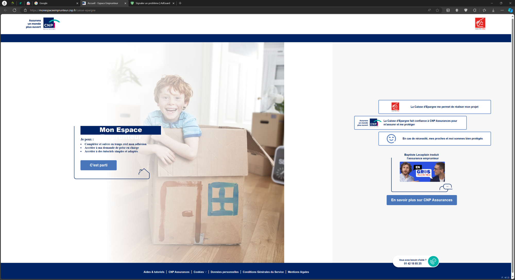 monespaceemprunteur.cnp.fr · Issue #168540 · AdguardTeam/AdguardFilters · GitHub