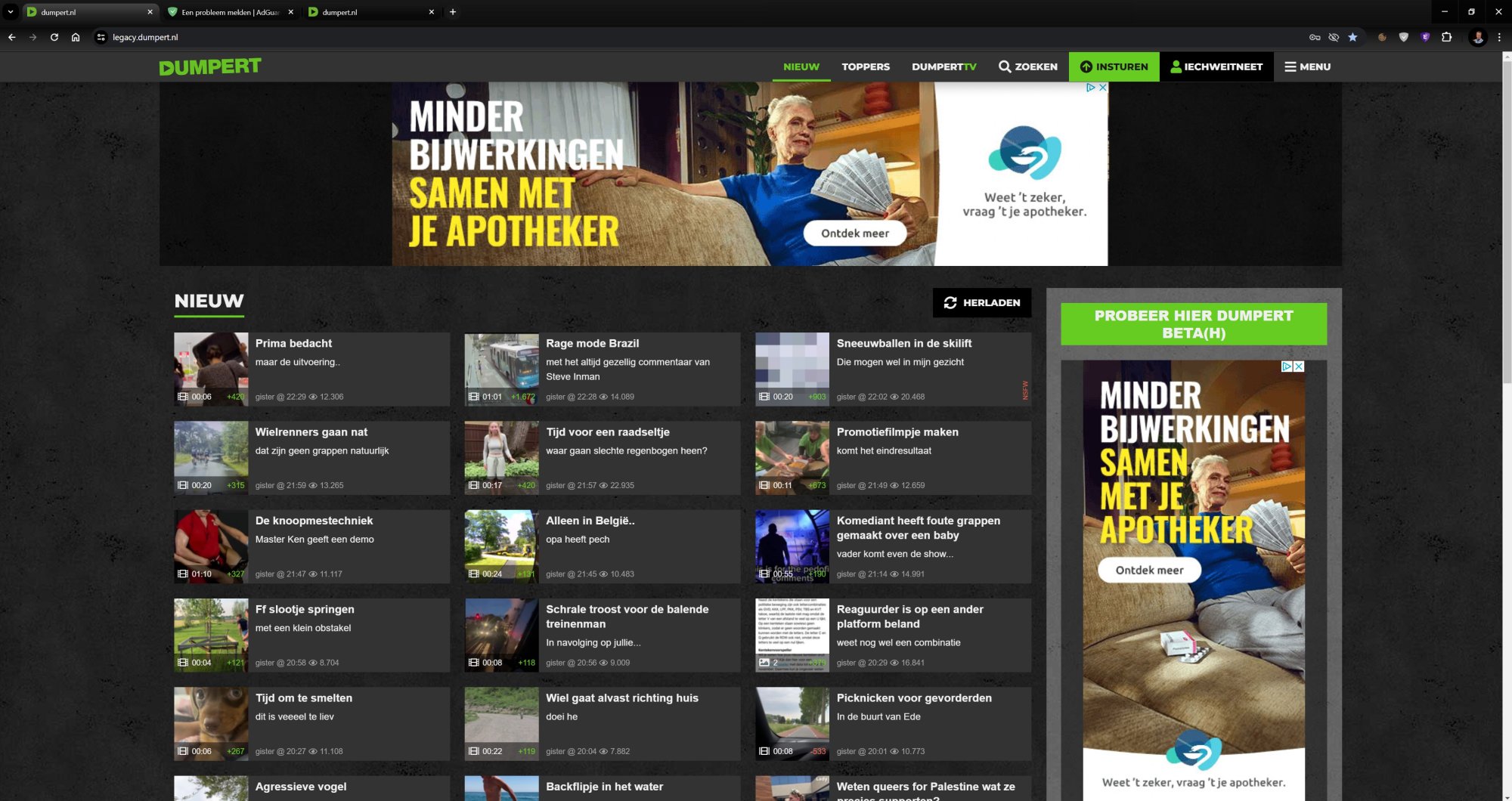 legacy.dumpert.nl · Issue #180795 · AdguardTeam/AdguardFilters · GitHub