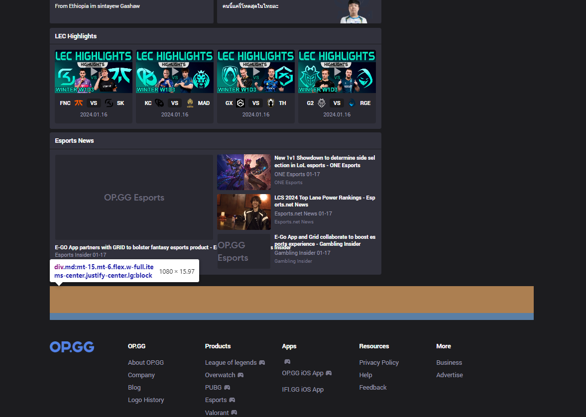 esports.op.gg · Issue #170974 · AdguardTeam/AdguardFilters · GitHub