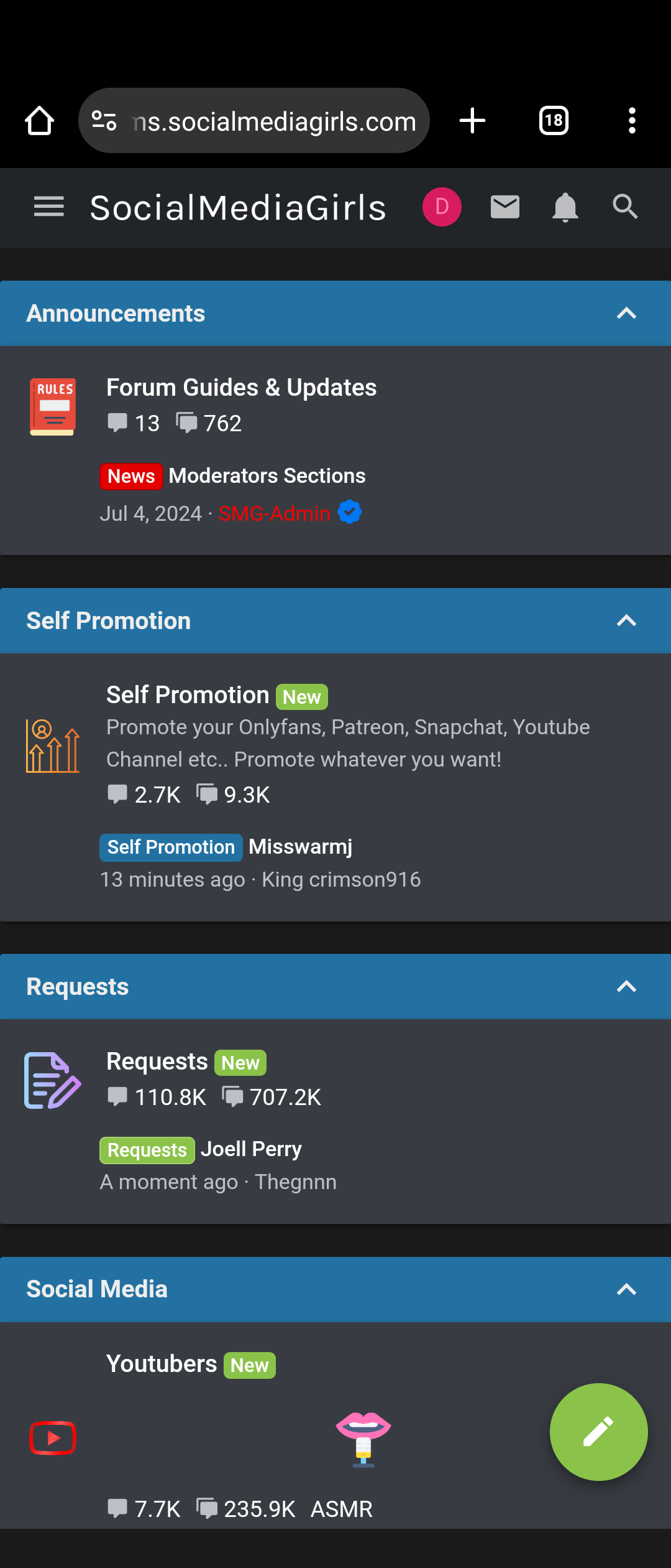 forums.socialmediagirls.com · Issue #191217 · AdguardTeam/AdguardFilters · GitHub