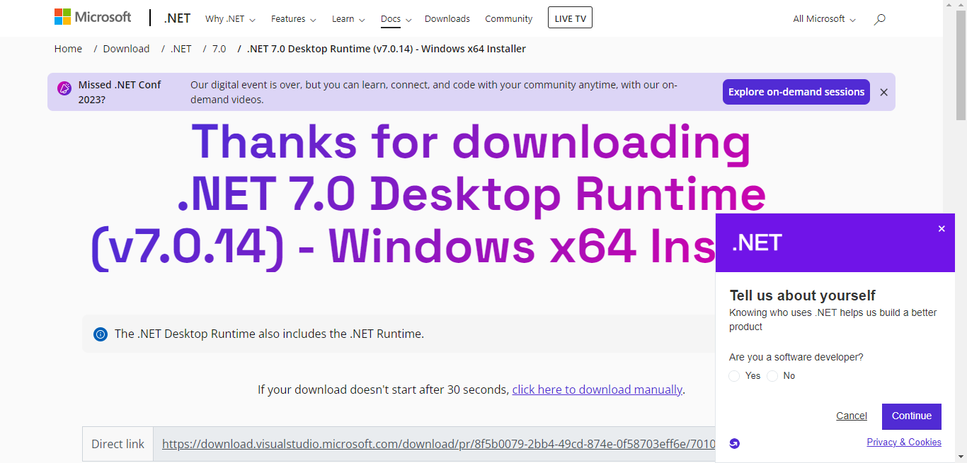 dotnet.microsoft.com · Issue #168315 · AdguardTeam/AdguardFilters · GitHub
