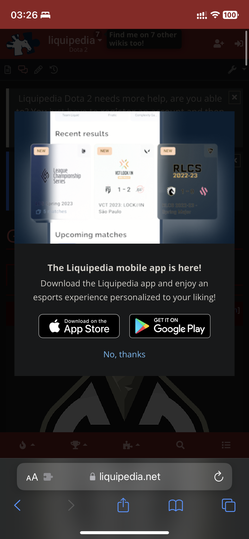 liquipedia.net · Issue #164935 · AdguardTeam/AdguardFilters · GitHub