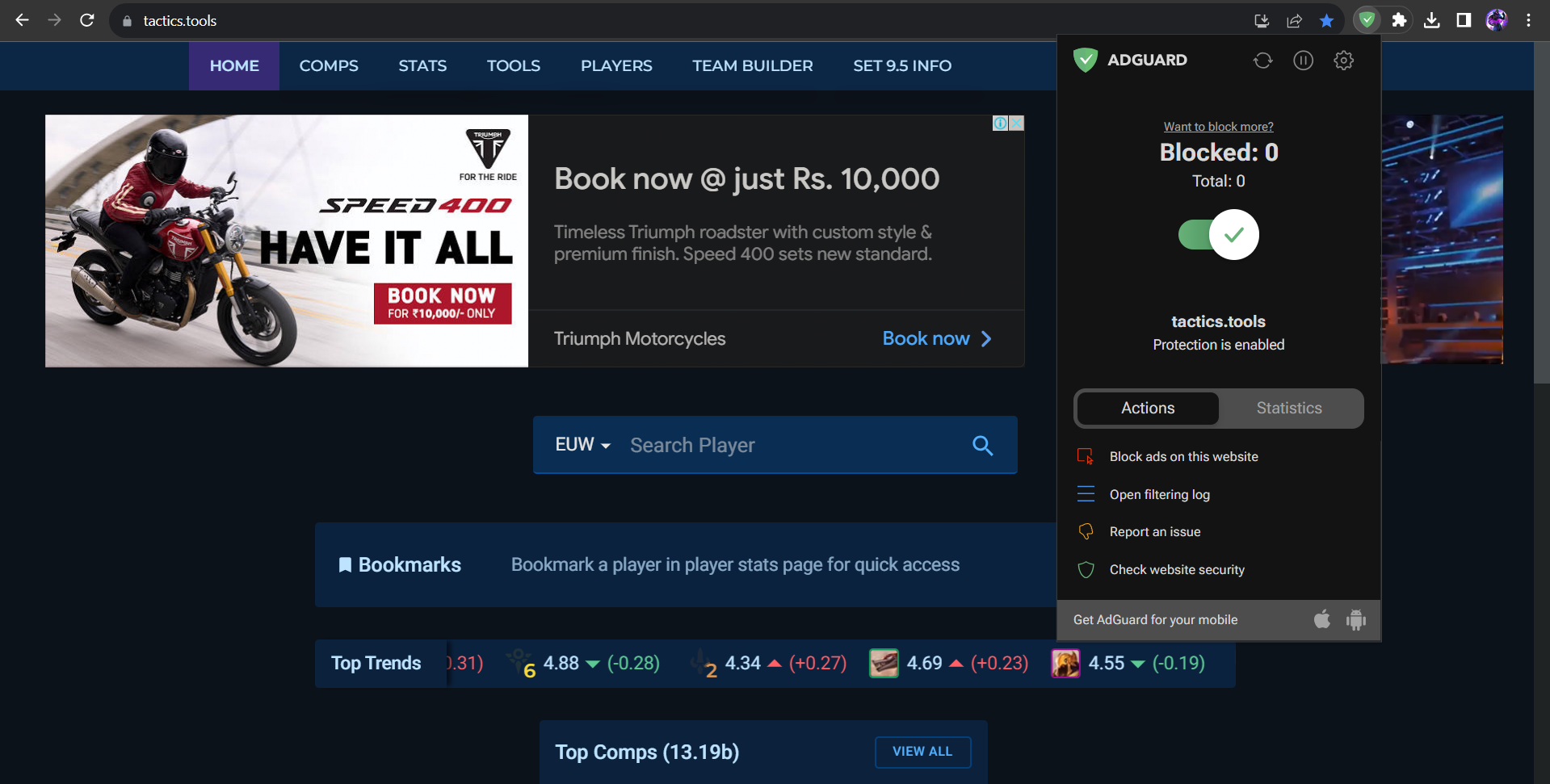 tactics.tools · Issue #162831 · AdguardTeam/AdguardFilters · GitHub